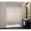 Aston Langham 56 in. to 60 in. x 60 in. Completely Frameless Sliding Tub Door with Frosted Glass ...