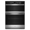 Whirlpool 30 in. Electric Wall Oven & Microwave Combo in. Stainless ...