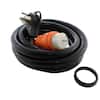 50 ft. 50A Generator Transfer Switch Power Cord TE1450-050 - The Home Depot
