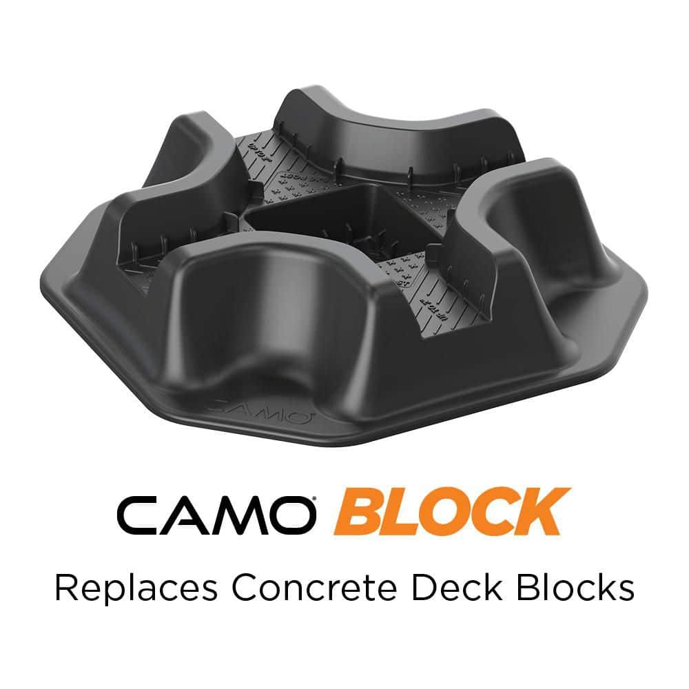 Reviews for CAMO 2.2 lb. Deck Block for Joist and Post Foundation (8 ...