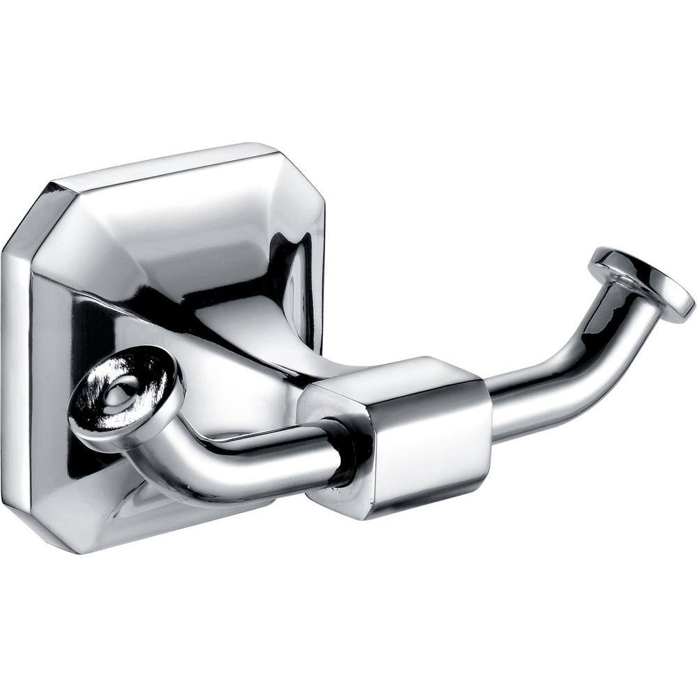 Paradise Bathworks Valhalla Double Robe Hook in Chrome 65426 - The Home ...