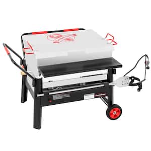 CreoleFeast 70 Qt. Propane 2-Jet burners Crawfish Seafood Boiler with ...