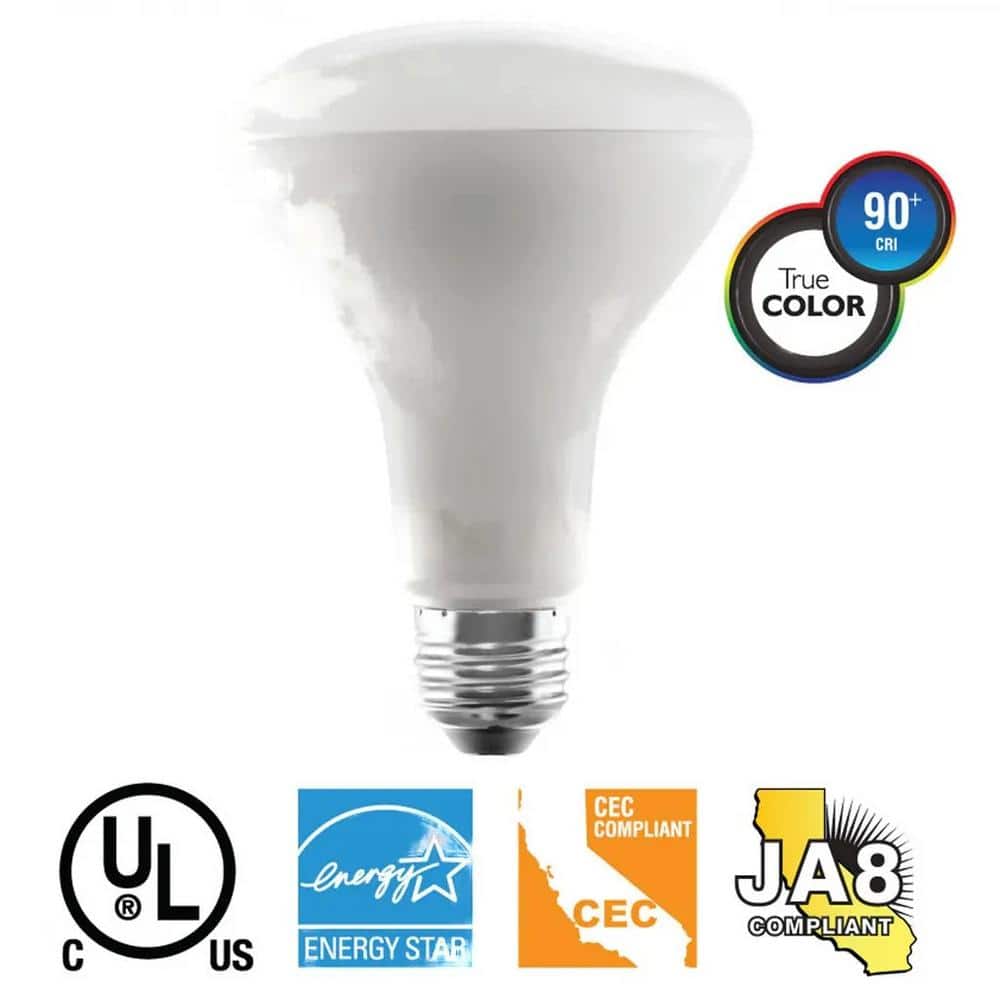 Viribright 50-Watt Equivalent Dimmable Energy Star BR30 E26 LED Indoor ...