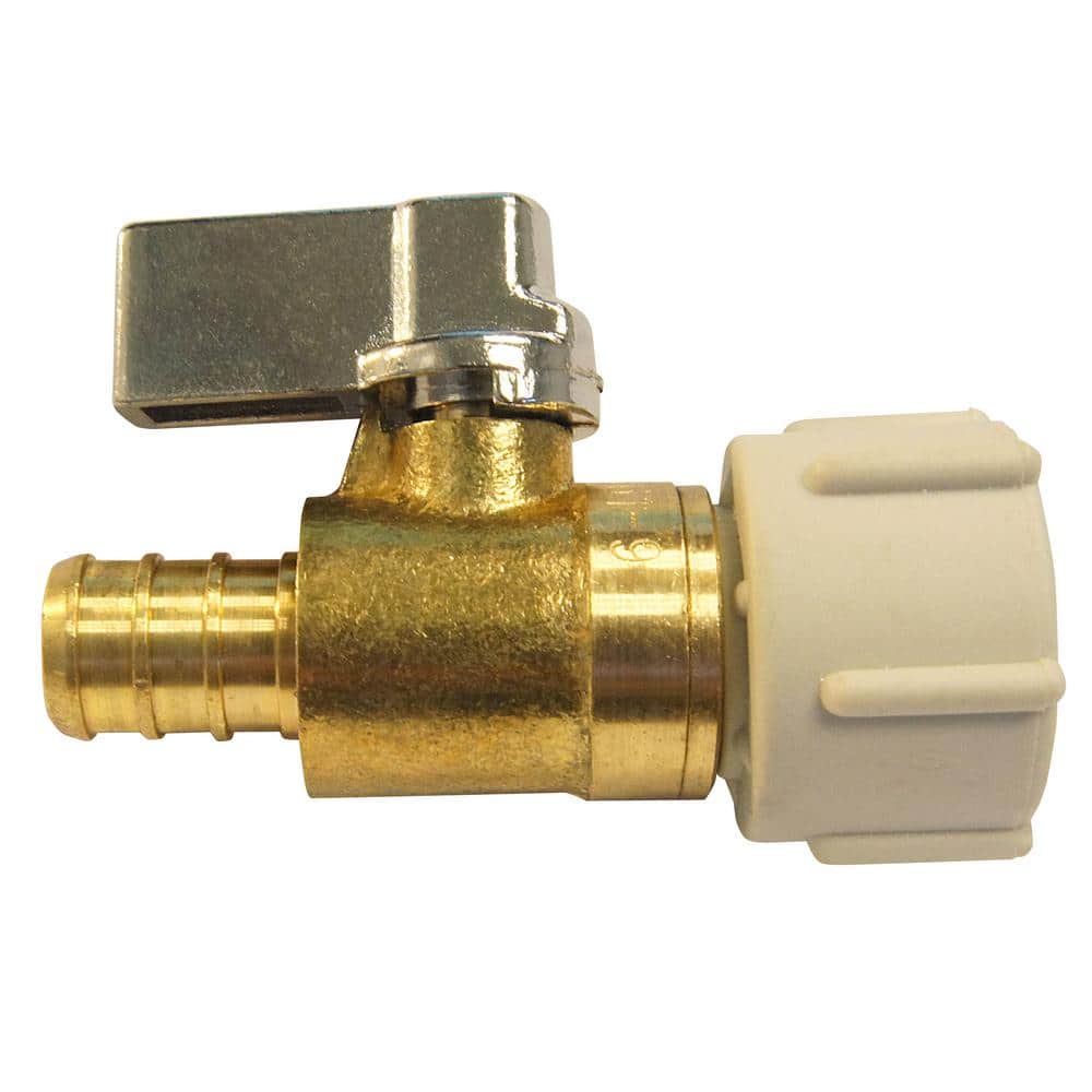 Apollo 1/2 in. PEX-B Barb x 1/2 in. Female Pipe Thread Brass Swivel ...