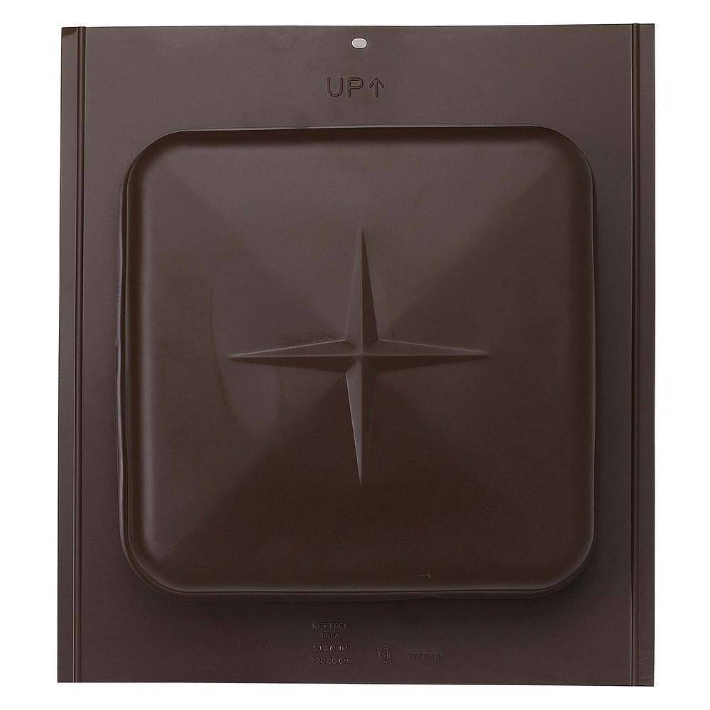 Construction Metals Roof Vent Galvanized 51 sq. in. Net Free Vent Area ...