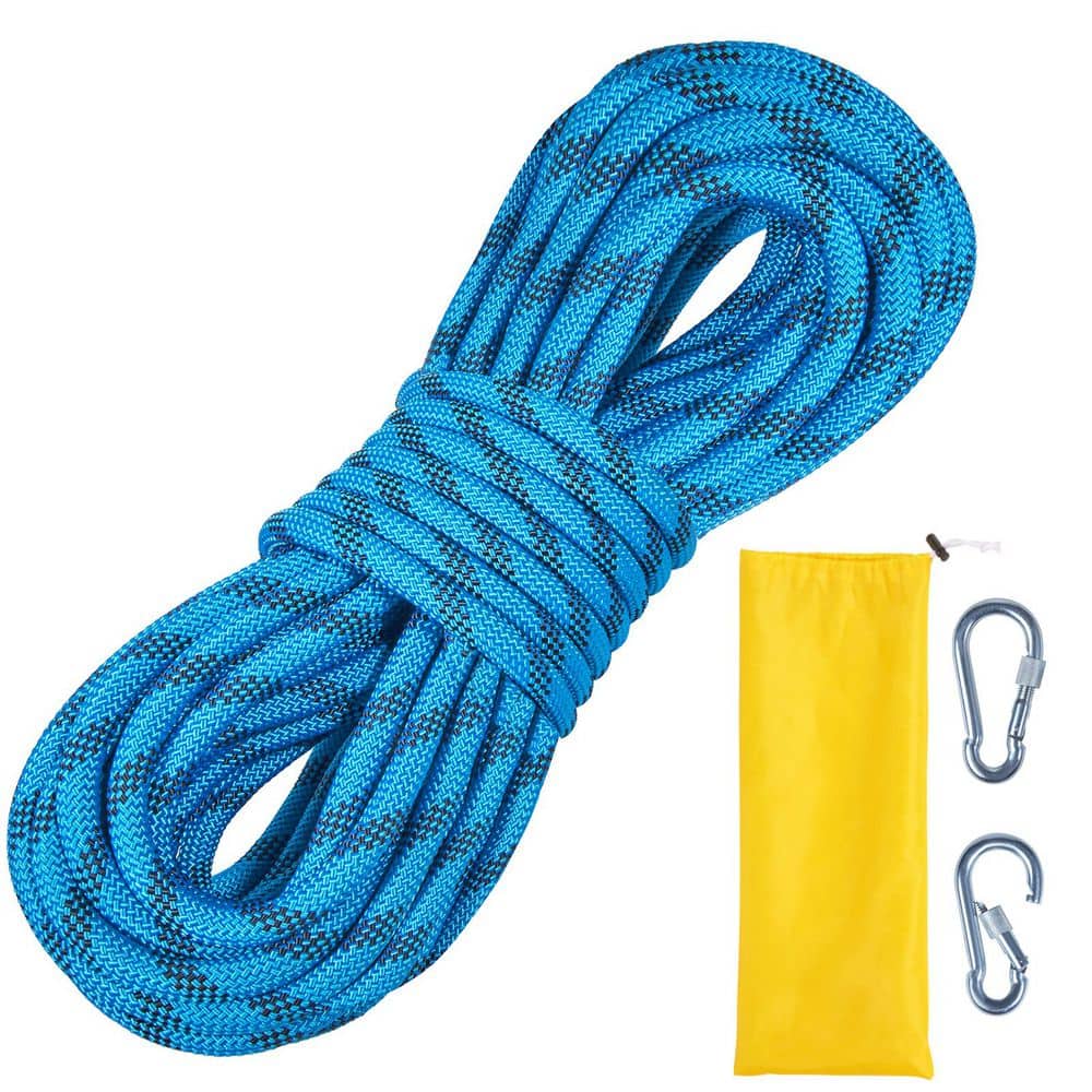SKYSHALO 10.5mm Static Climbing Rope 9.7M (32 ft.) Outdoor Rock ...