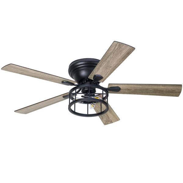 Reviews for Breezary Ableton Hugger 52 in. Black Indoor Ceiling Fan ...