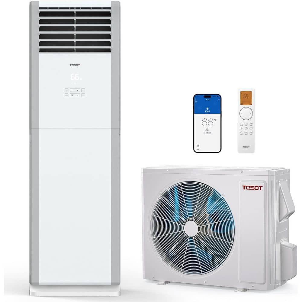 Tosot 36 K BTU Floor Standing Split Air Conditioner 230V High ...