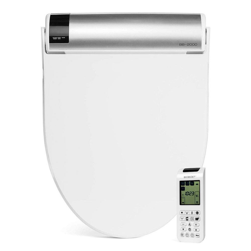 BIO BIDET Bliss BB-2000 Electric Bidet Seat for Round Toilets in White ...
