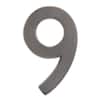 Architectural Mailboxes 4 in. Dark Aged Copper Floating House Number 9 ...