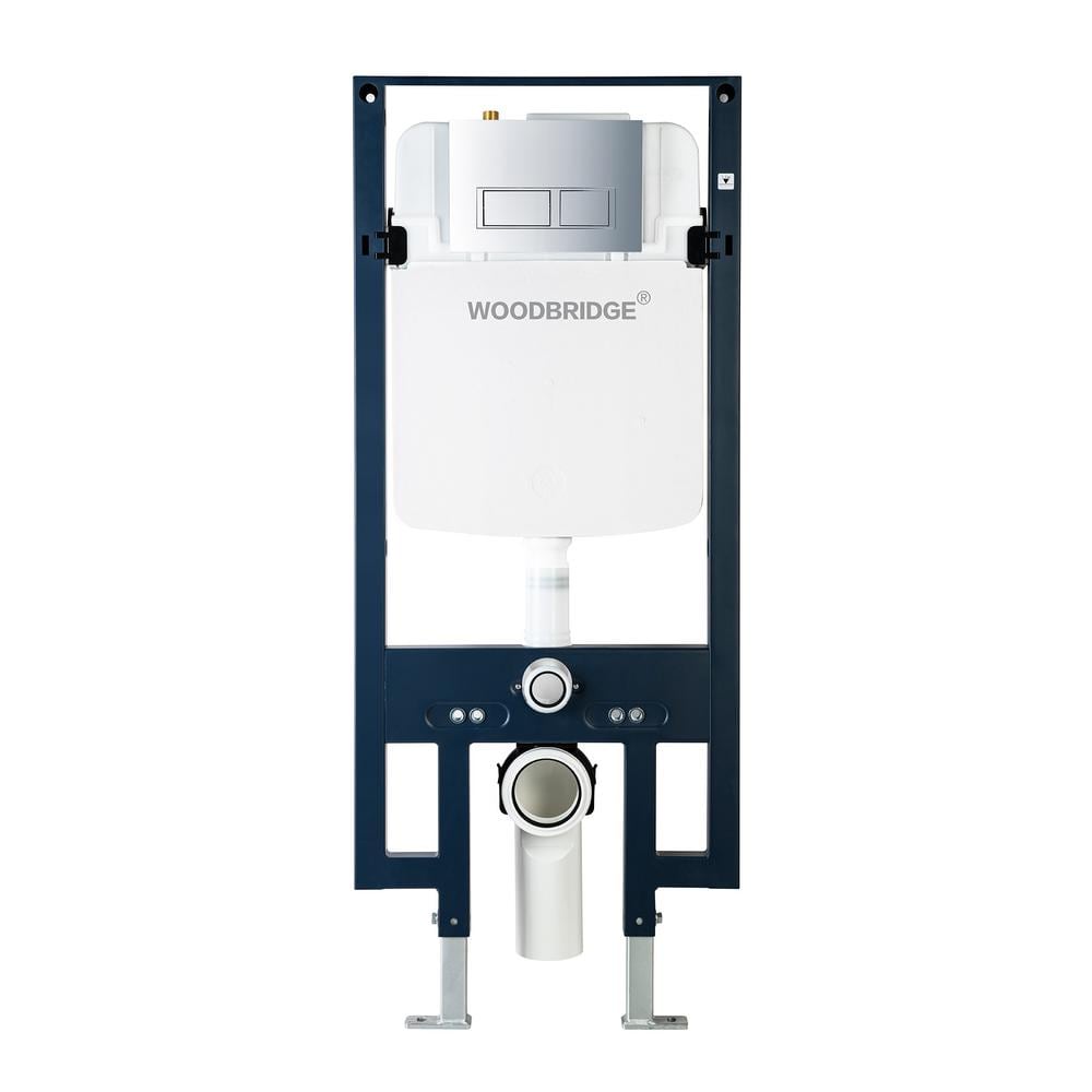 WOODBRIDGE Concealed Technology In-Wall Toilet Carrier System 2 x 4 ...