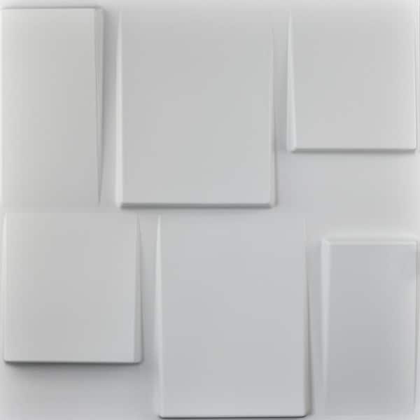 Ejoy 3D Embossed PVC Panel for Wall Decor (20 in. x 20 in. Per Piece ...