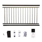 Vista Rail Vista 36 in. x 6 ft. Traditional Cedar Level Rail Kit with ...