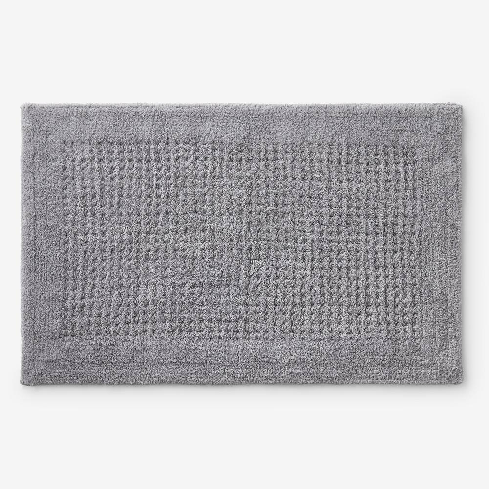 The Company Store Legends Hotel Mirage 25 in. x 18 in. Slate Gray Bath ...