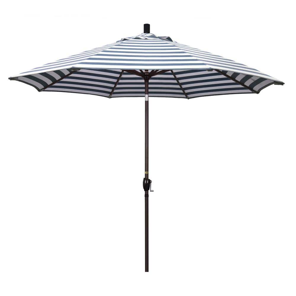 California Umbrella 9 ft. Aluminum Market Push Tilt - Bronze Patio ...