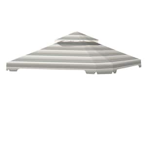 Garden Winds Universal Replacement Canopy Top Cover in Sage for Metal ...