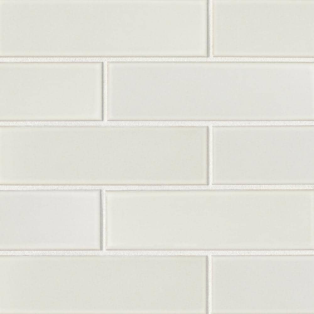 Bedrosians Zenia 2 in. x 9 in. Matte Solar Porcelain Tile (9.6 sq. ft ...