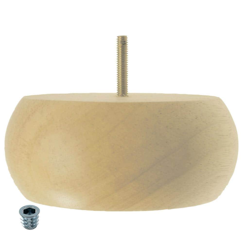 American Pro Decor 2-1/2 in. x 4-1/2 in. Unfinished Solid Hardwood ...