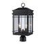 Monteaux Lighting Bel Air Black LED Outdoor Solar Pathway Lights with Clear Glass (4-Pack) C7930 ...