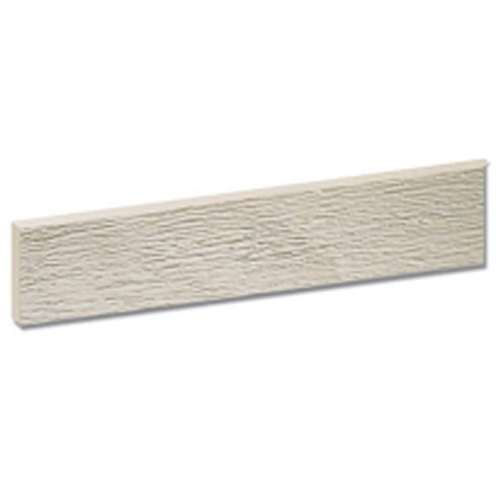 James Hardie 3/4 in. x 9.25 in. x 12 ft. Gray Fiber Cement Rustic Trim ...