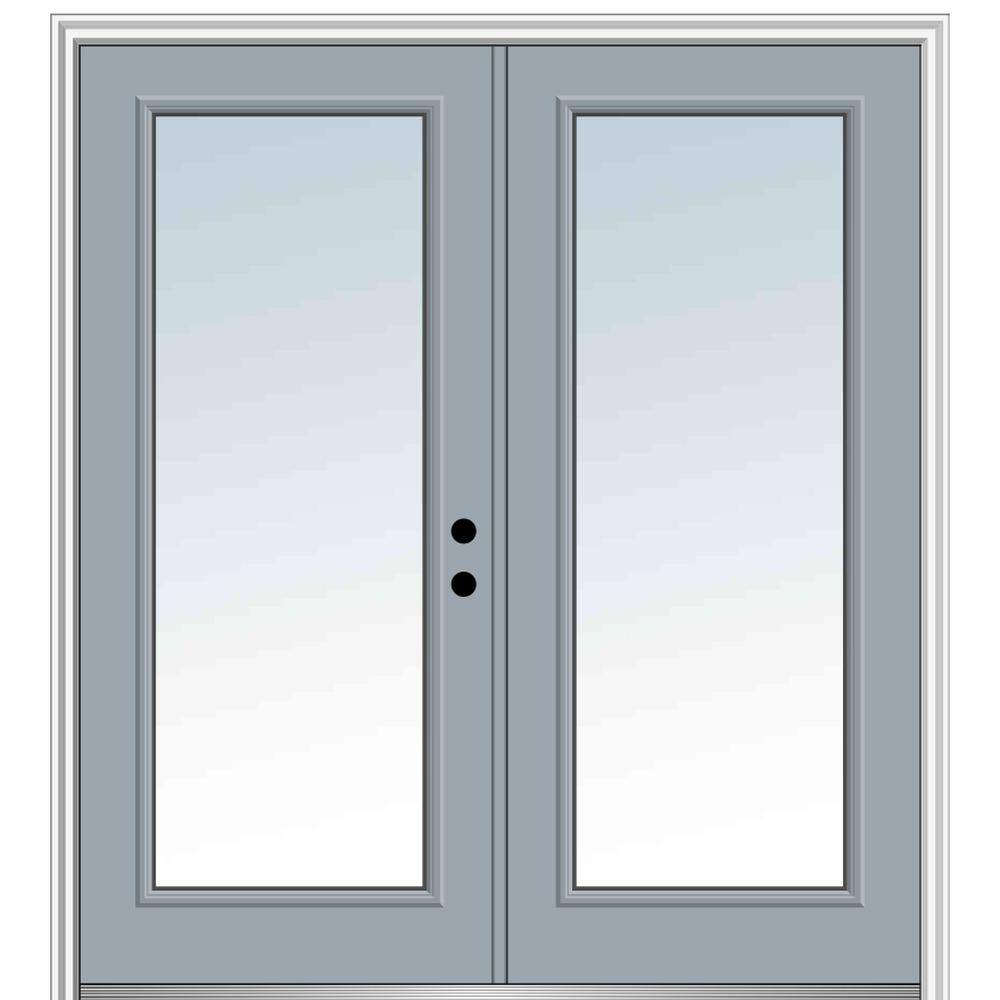 MMI Door 64 in. x 80 in. Classic Left-Hand Inswing Full Lite Clear ...
