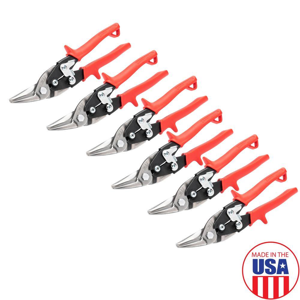 Crescent Wiss 9-3/4in. Compound Action Straight and Left Cut Aviation ...