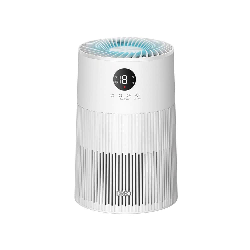 DREO 155 sq. ft. Tabletop Air Purifier, Macro-414, HEPA Filter, 4 ...