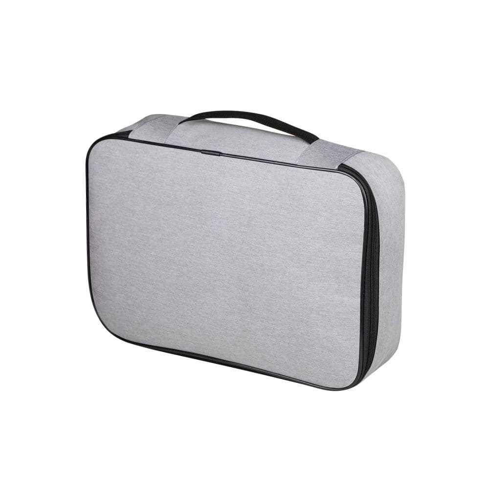 Wellco 14.5 in. x 11 in. x 4 in. White Fireproof Document Box 3-Layers ...