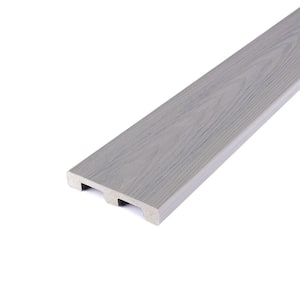 Fiberon Armorguard 1 in. x 6 in. x 12 ft. Coastal Gray Square Edge ...