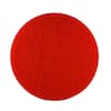 DIABLO 17 in. Non-Woven Red Buffer Pad (5-Pack) DCR170REDM01G005 - The ...