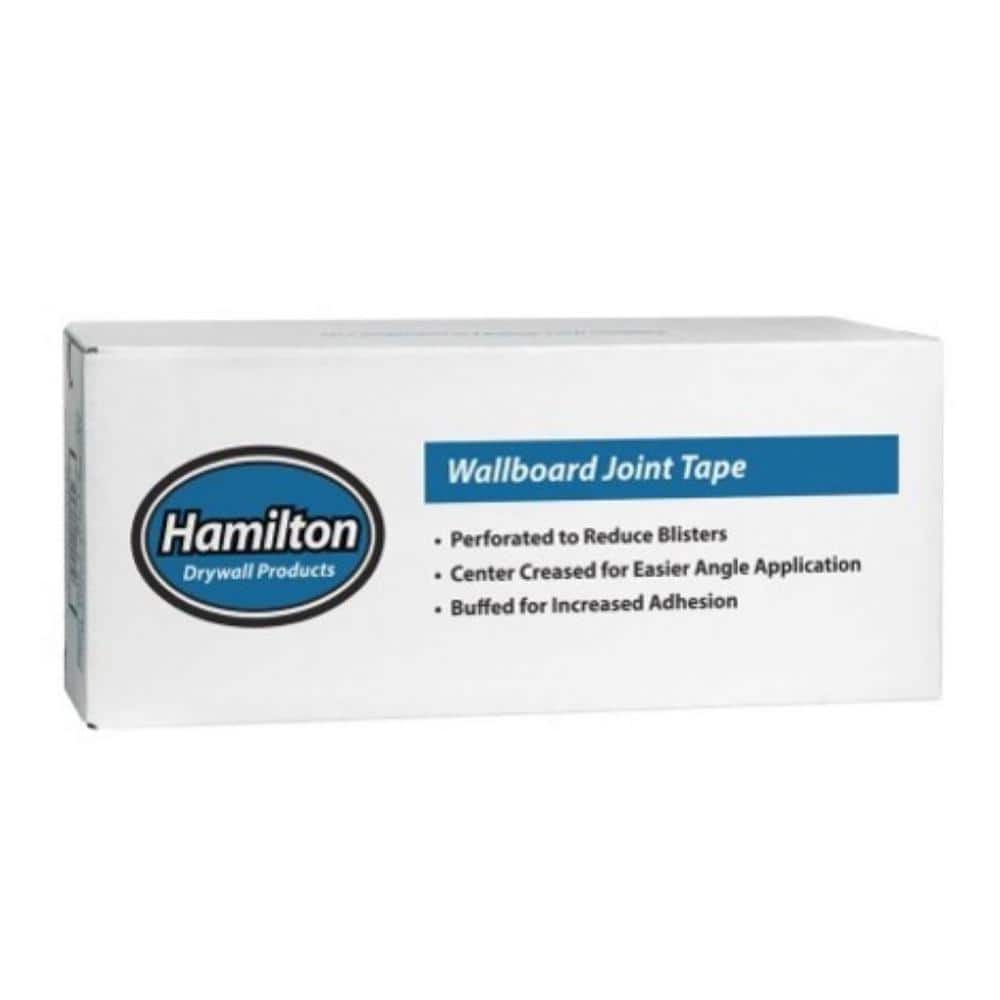 Hamilton Drywall Products 250 ft. Drywall Joint Tape 36270H - The Home ...