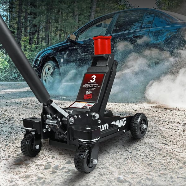 ROAD DAWG 3-Ton Big Wheel Off-Road Jack, Professional Aluminum and ...