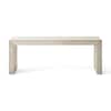 Noble House Palston Light Grey Bench 70482 - The Home Depot