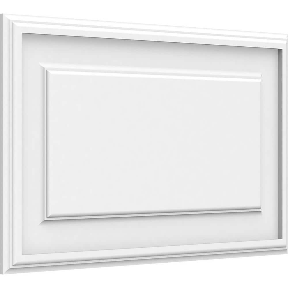 Ekena Millwork 32"W x 18"H x 5/8"P Legacy Raised Panel Decorative Wall ...