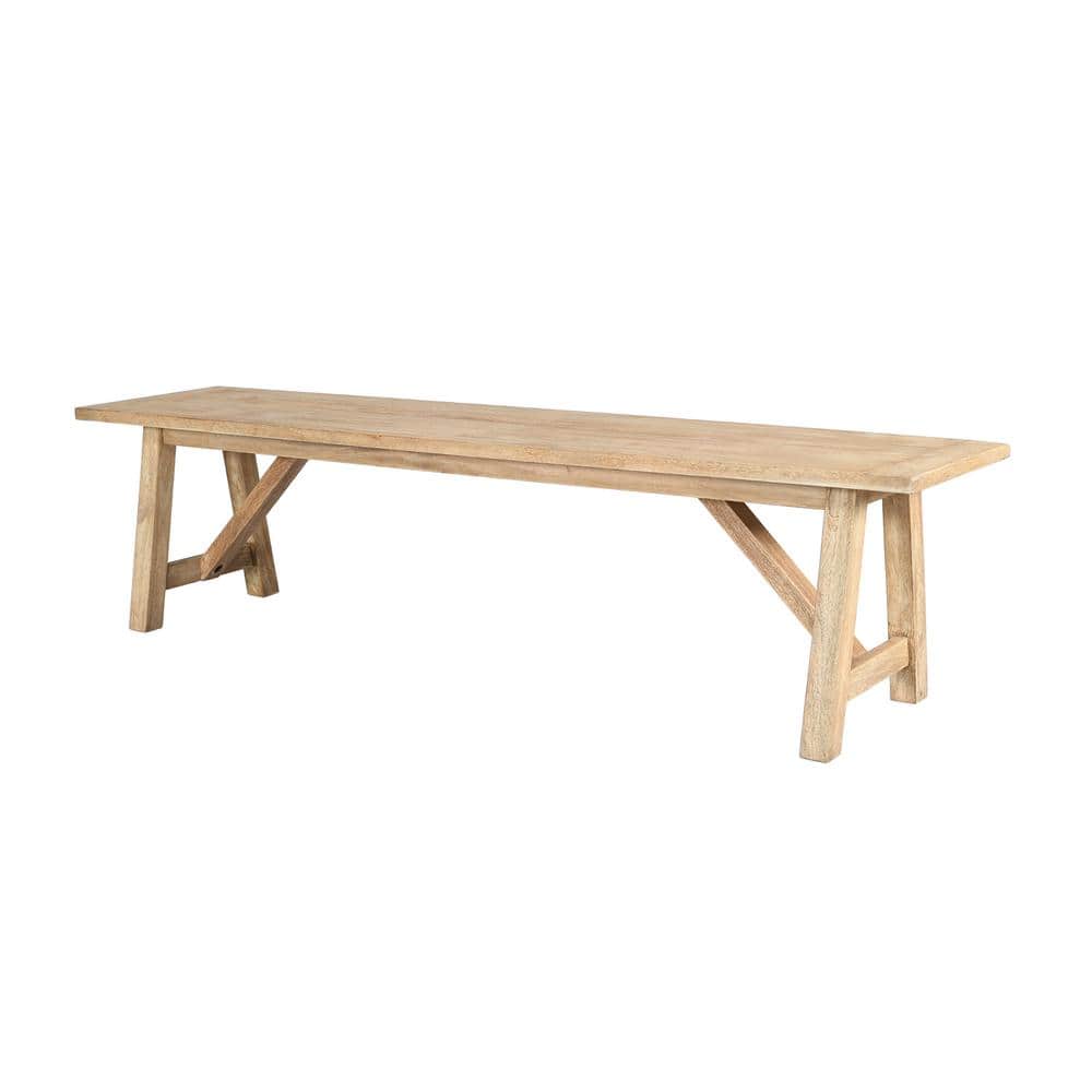 Natural Heirloom Bench 18 in. H x 72 in. W x 16 in. D AA110NA - The ...