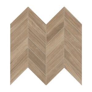 MSI Take Home Tile Sample - Havenwood Dove Chevron 4 in. x 4 in. Matte ...