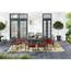 StyleWell Oakshire 4-Piece Wicker Outdoor Deep Seating Set with Tan ...