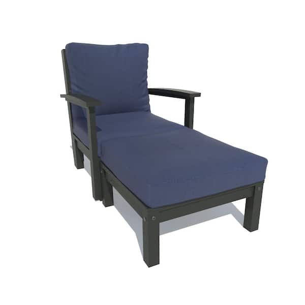Highwood Bespoke Deep Seating Chaise Navy Blue BKE AD-DSSC02-NB-BKE ...