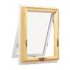 Andersen 31-1/2 in. x 17 in. 400 Series White Awning Clad Wood Window ...