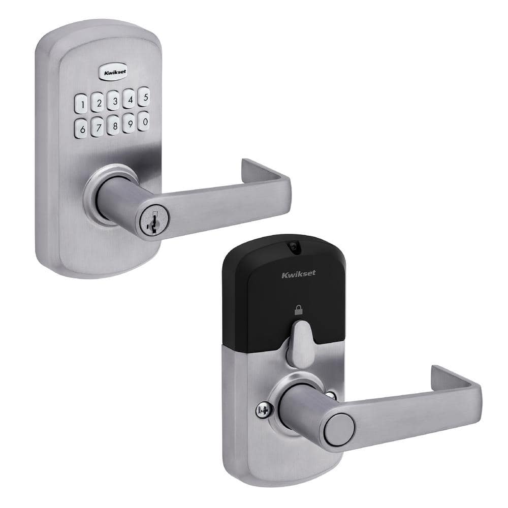 Kwikset SmartCode 955 Satin Chrome Light Commercial Electronic Keypad ...