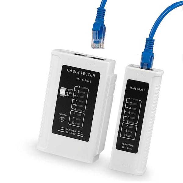 Lukyamzn RJ45 Network Cable Tester for Ethernet and Telephone Lines ...