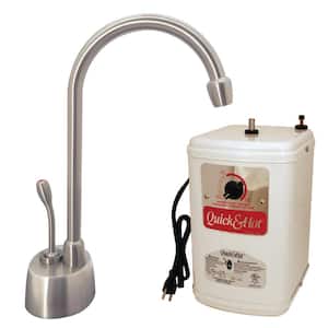 Westbrass 9 in. Velosah 1-Handle Hot Water Dispenser Faucet with ...