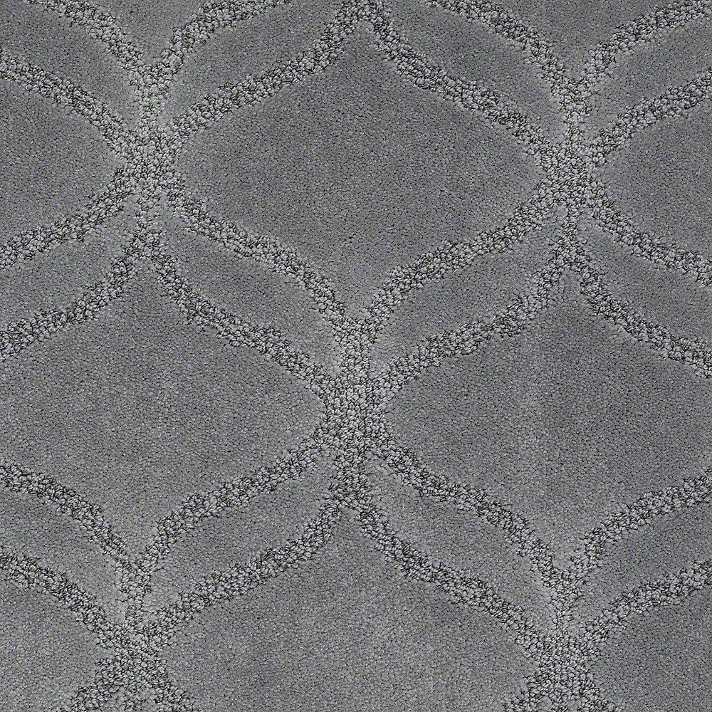 Lifeproof Kensington - Hammerhead - Gray 42.1 oz. Nylon Pattern Carpet ...
