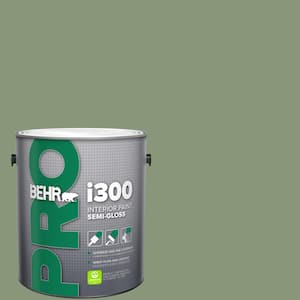 BEHR PRO 1 gal. #S390-5 Laurel Tree Dead Flat Interior Paint PR31301 ...