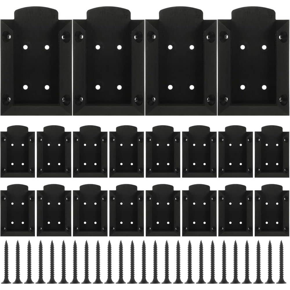 Afoxsos Deck Railing Bracket Connectors for 2x4 Sturdy Nylon with 160 ...