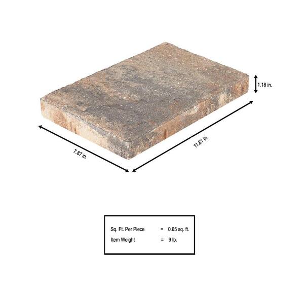 Concrete Paver Dimensions Paver Size Chart: Commercial Uses And