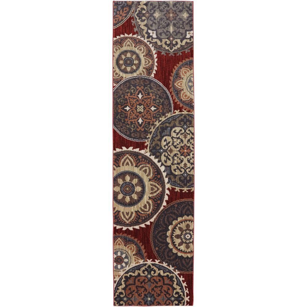 Mohawk Home Summit View Ashen 2 ft. 1 in. x 7 ft. 10 in. Runner 384692 ...