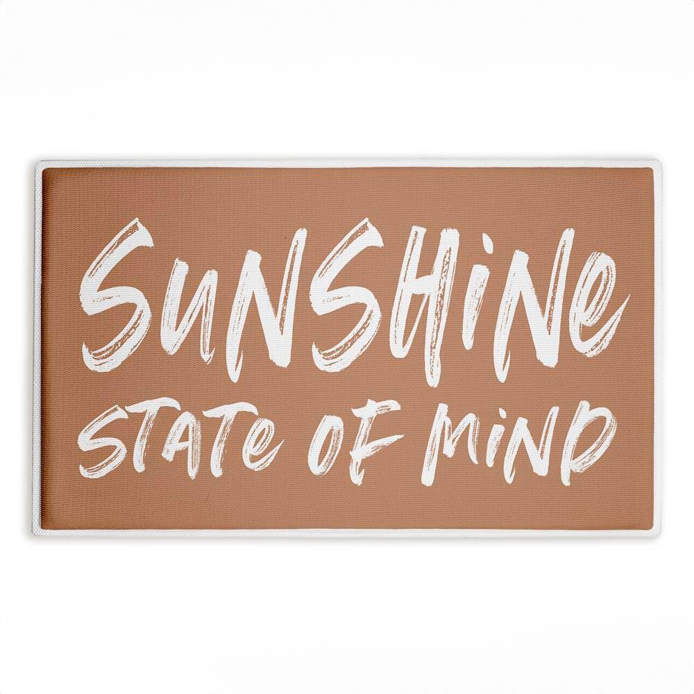Stupell Industries Sunshine Summer Sentiment 18 in. x 30 in. Brown ...