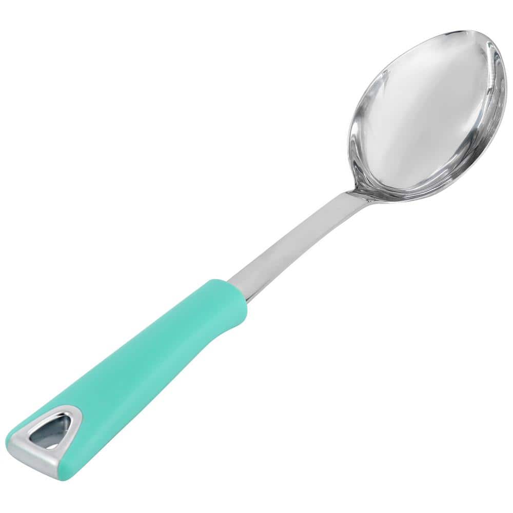 MARTHA STEWART EVERYDAY Drexler Stainless Steel Serving Spoon in ...