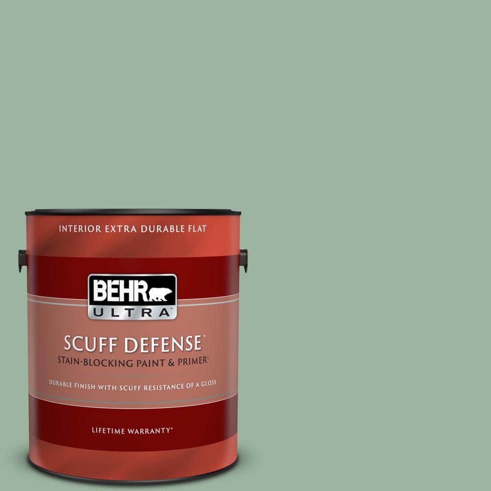 BEHR ULTRA 1 gal. #S410-4 Copper Patina Extra Durable Flat Interior ...